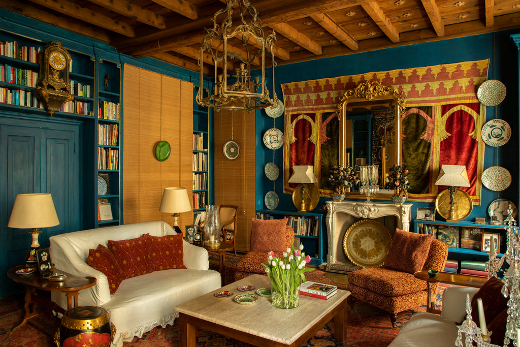 Tour the richly layered Milan apartment of Textile Designer Idarica Ga ...