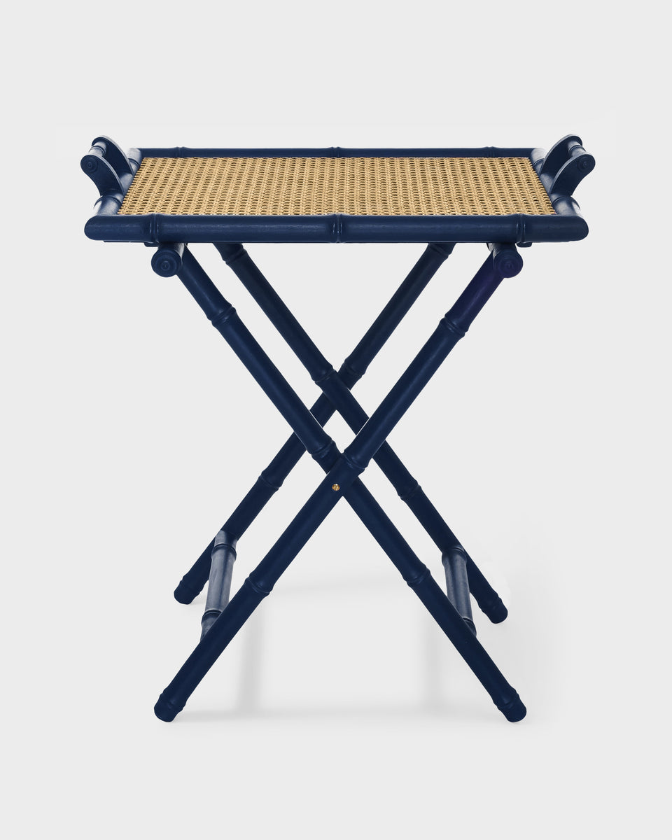 Folding Tray Table Blue – Cabana Magazine