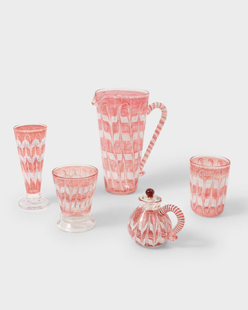 D'Ascoli Donatello Glasses, Ruby (Set of 6) – Cabana Magazine