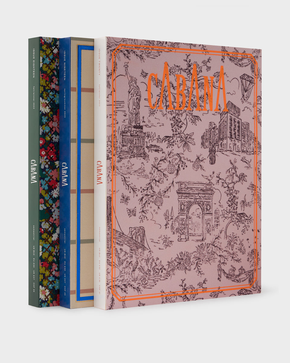 Cabana Magazine Trilogy: Three Homes of Cabana (Issue 18-20)