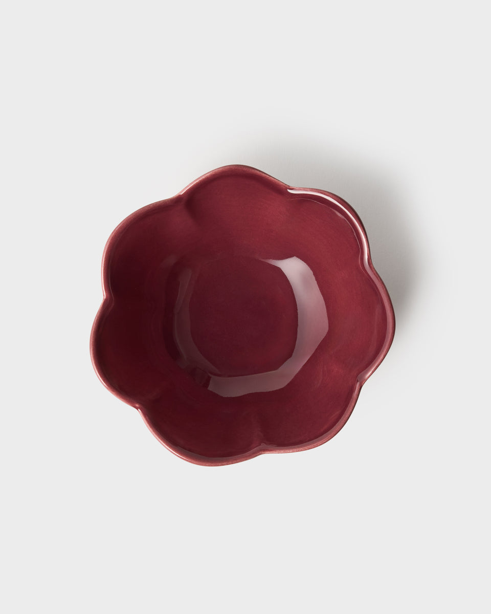 Fiore Ice Cream Bowl Burgundy – Cabana Magazine