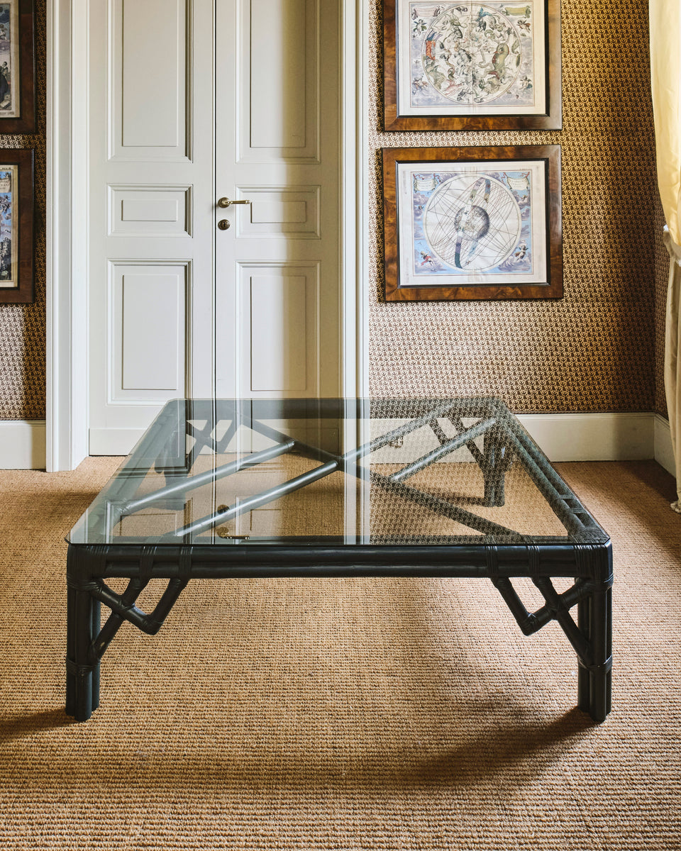 Vintage Dark Green Coffee Table – Cabana Magazine